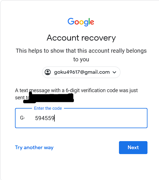 Gmail Login Verification
