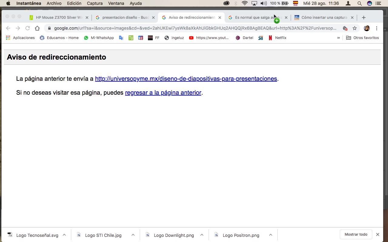 Es normal que salga aviso de redireccionamiento? - Comunidad de Google ...