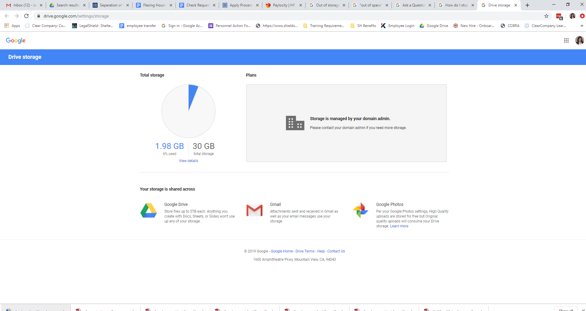 How do I stop receiving 'Low storage drive'-notifications? - Google ...