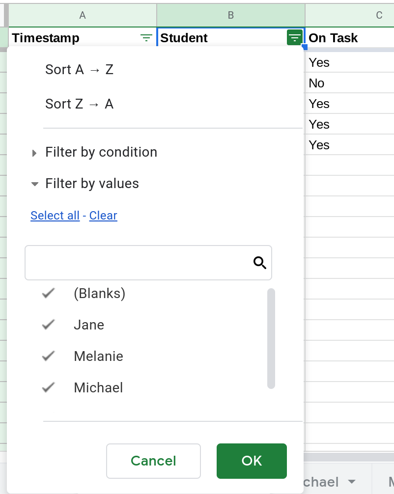 How do I auto populate information from one tab to another in sheets ...