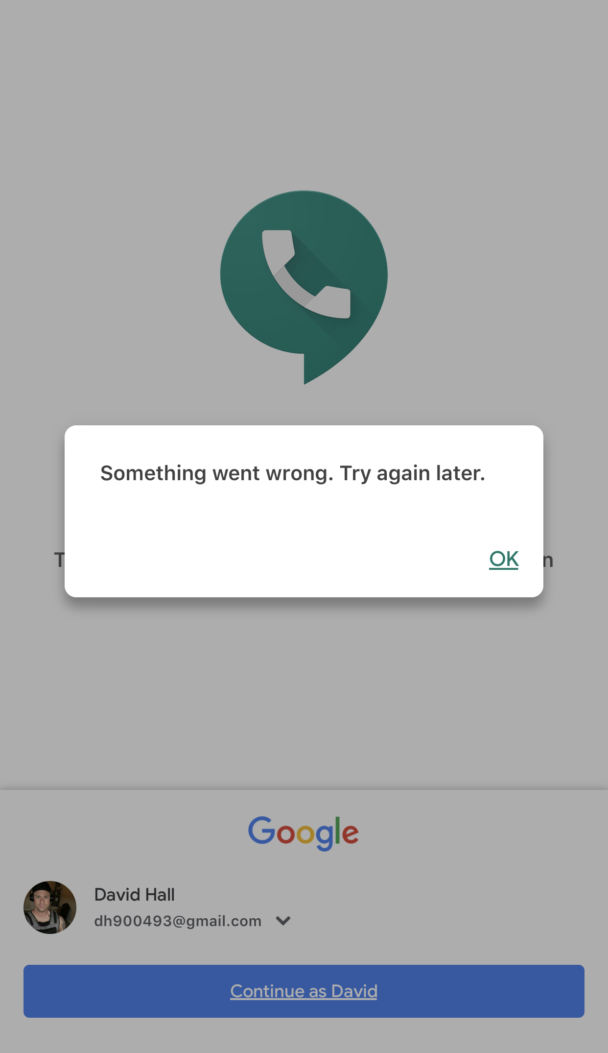Can't login to Google Voice iPhone App - Google Voice Community