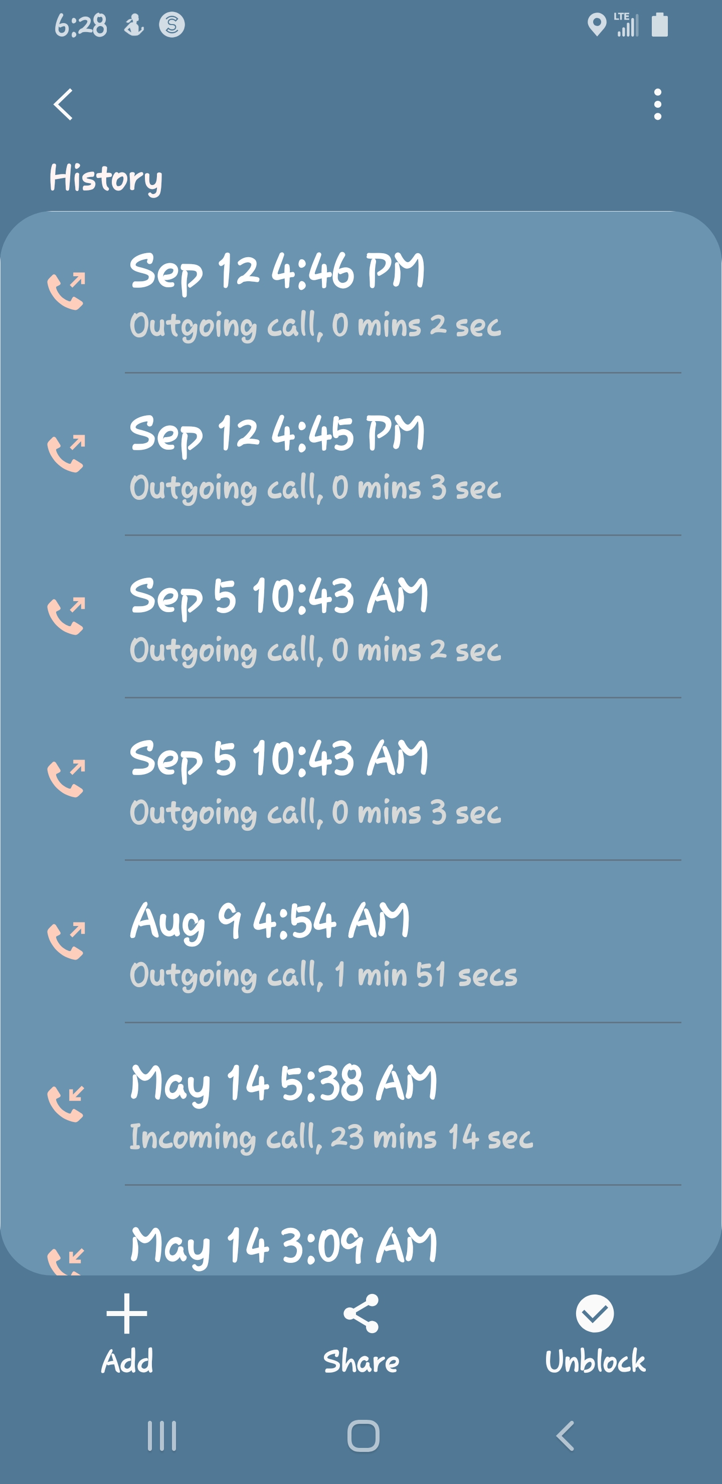 Call log shows outgoing calls... I did not make them - Google Voice ...