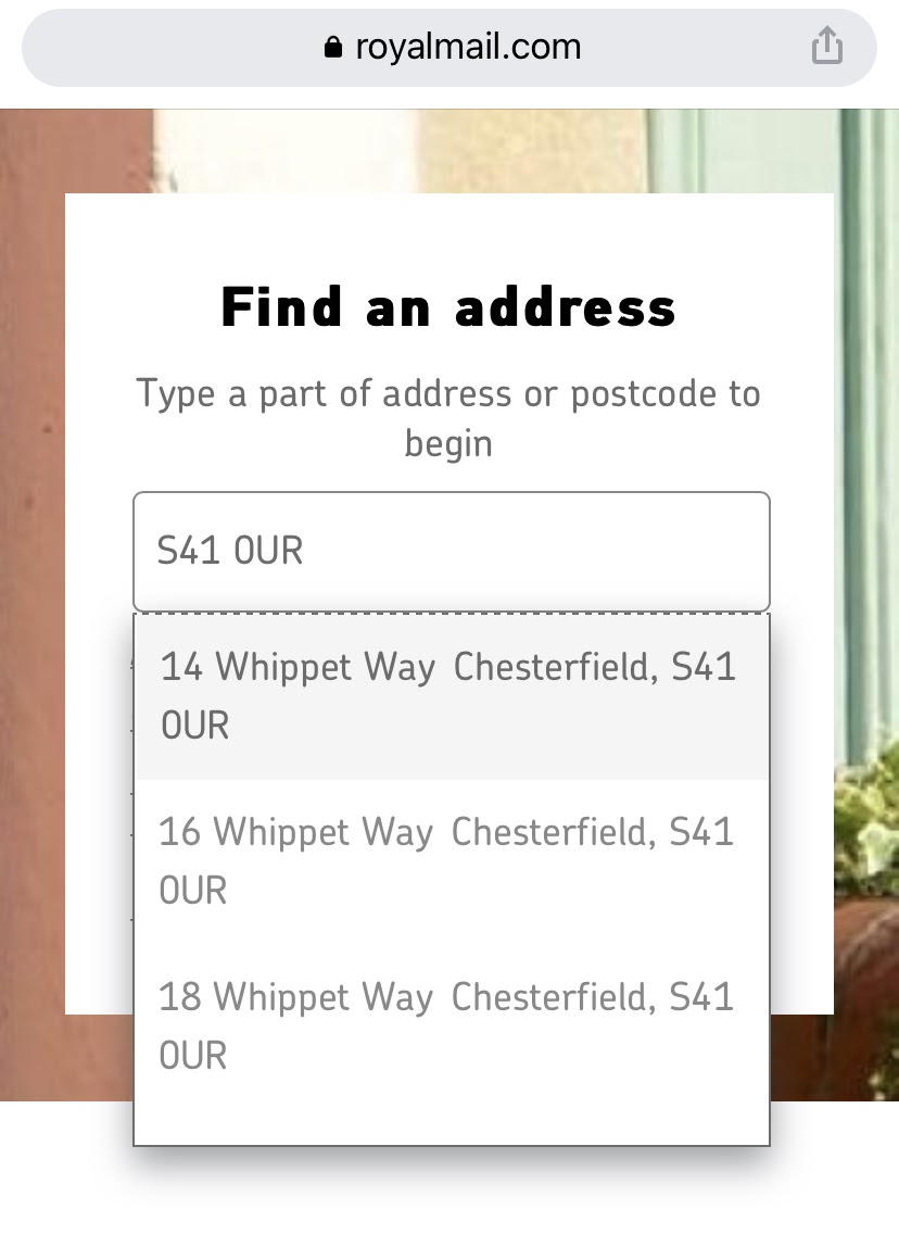 Map showing postcode at a different location - Google Maps Community