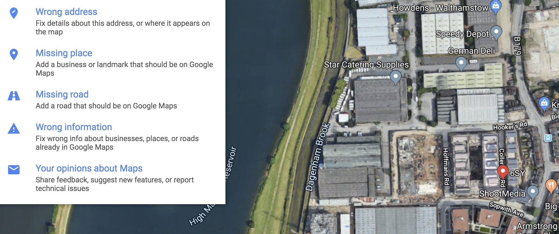 Adding missing postcode - Google Maps Community