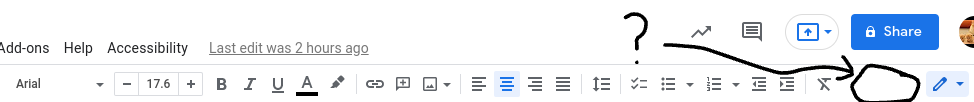 Input tools options in toolbar - Google Docs Editors Community