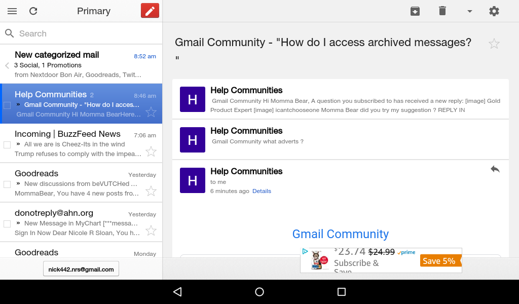 How do I access archived messages? - Gmail Community