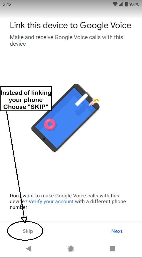 permanently disable the "link this device to google voice" popup : r ...