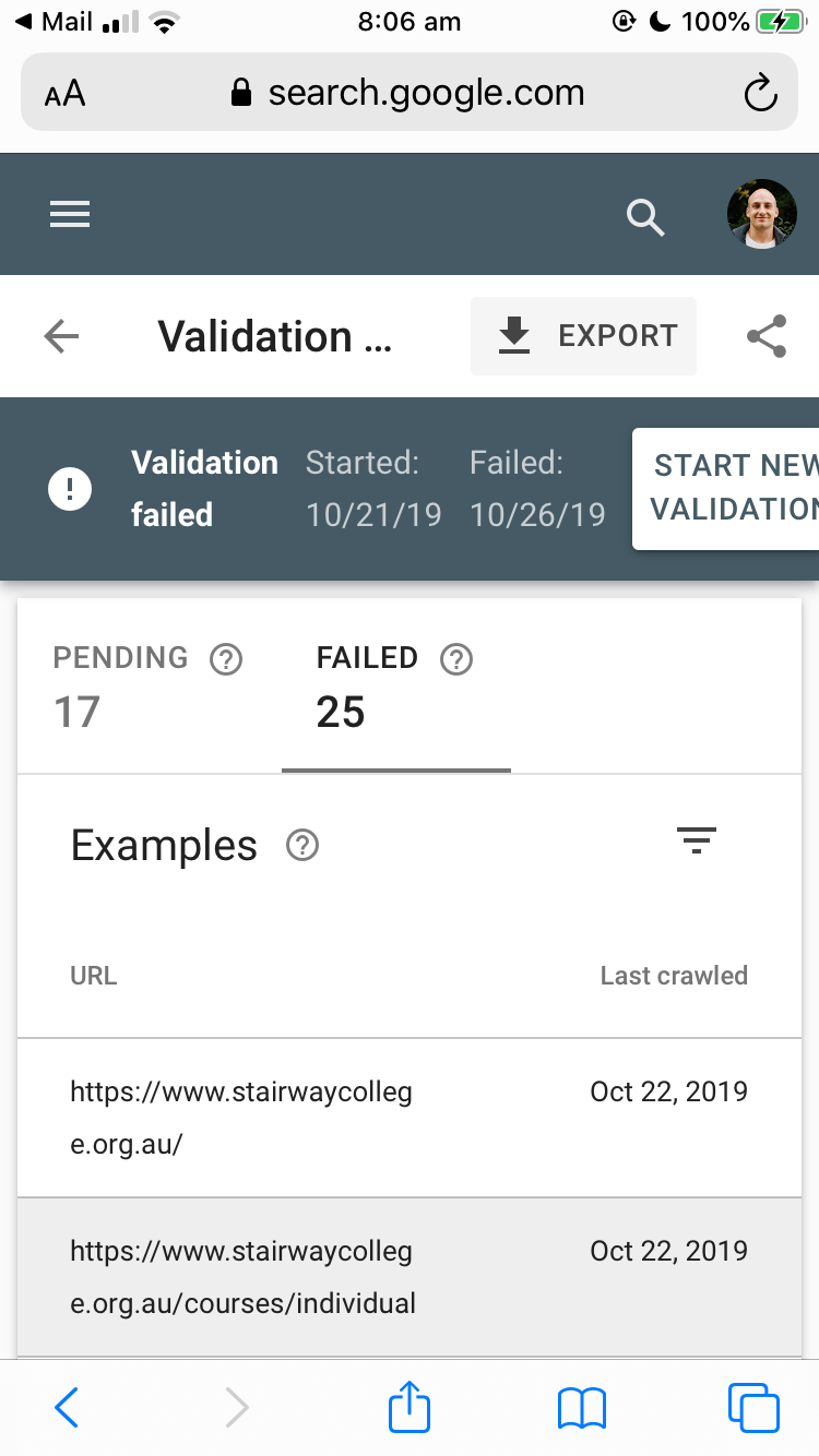 Google search console ‘redirect error’ but can’t replicate an issue in ...