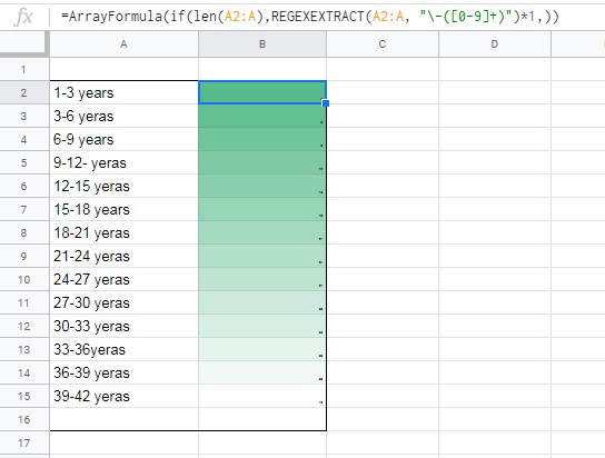 How to use color gradients in Sheets - Google Docs Editors Community