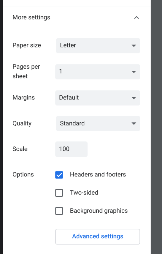 Loss Of Double Sided Printing From Google Docs Chromebook Community