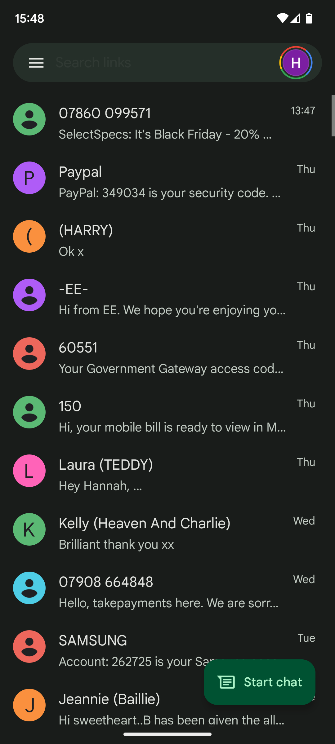 Why is my Gmail app and my txt messages set out like desktop app ...