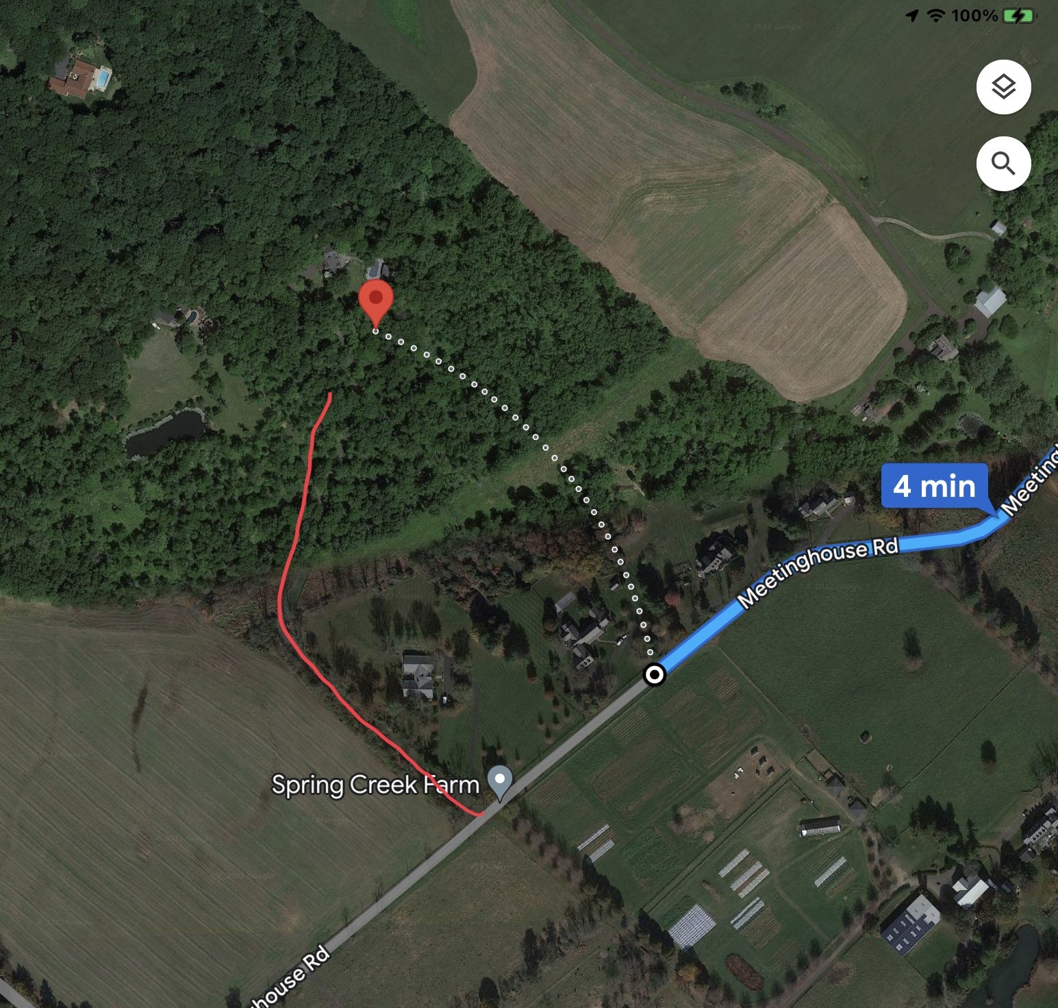 Multiple residences at single numbered street address-pin in wrong location - Google Maps Community