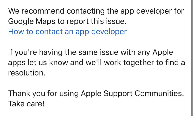 iOS Google Maps app does not stay active on the background / keeps refreshing - Google Maps ...