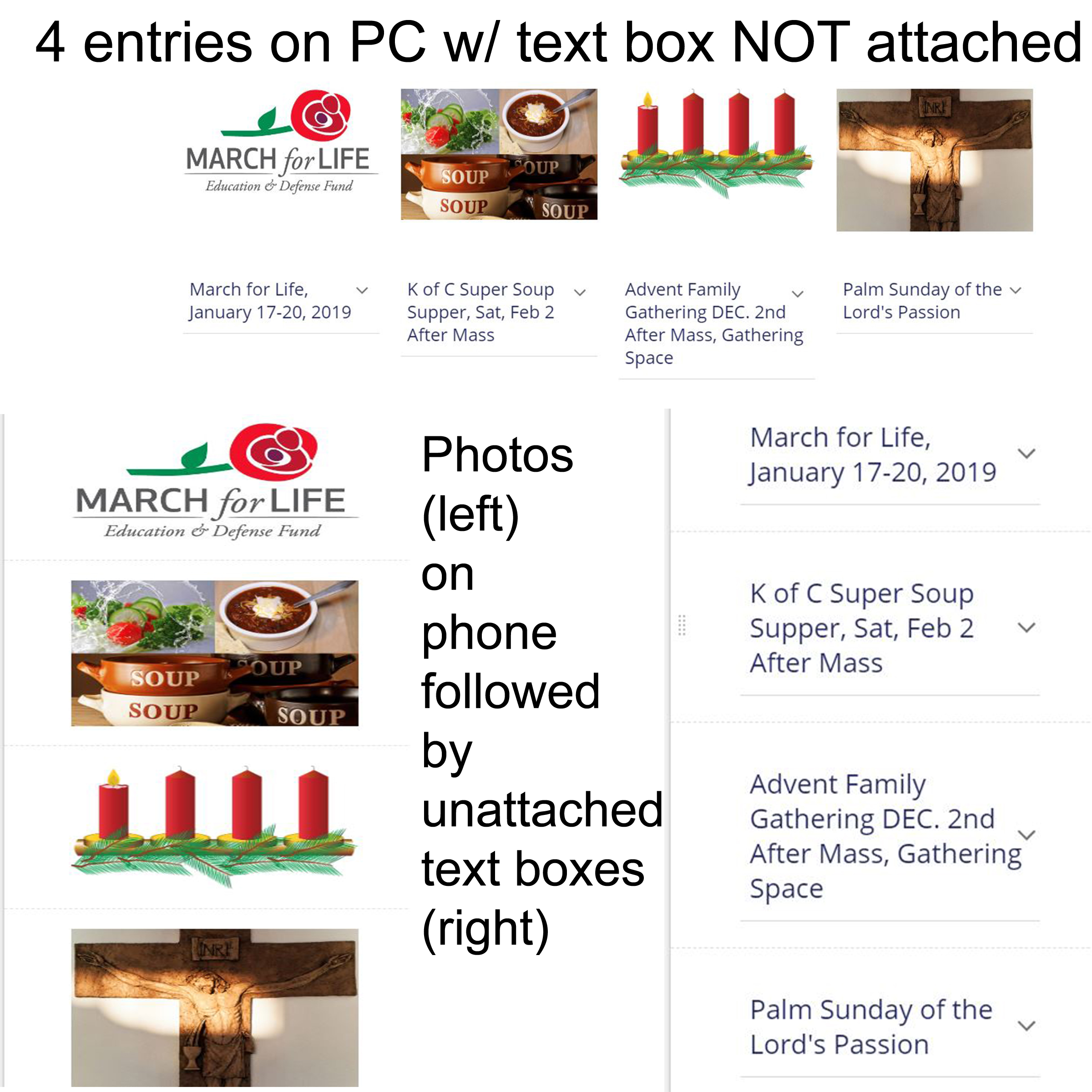 Cannot ATTACH image/photo to collapsible text. - Sites Community