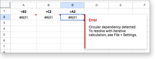 Fix Circular Dependency - Google Docs Editors Community Fix Circular Dependency - Google Docs Editors Community