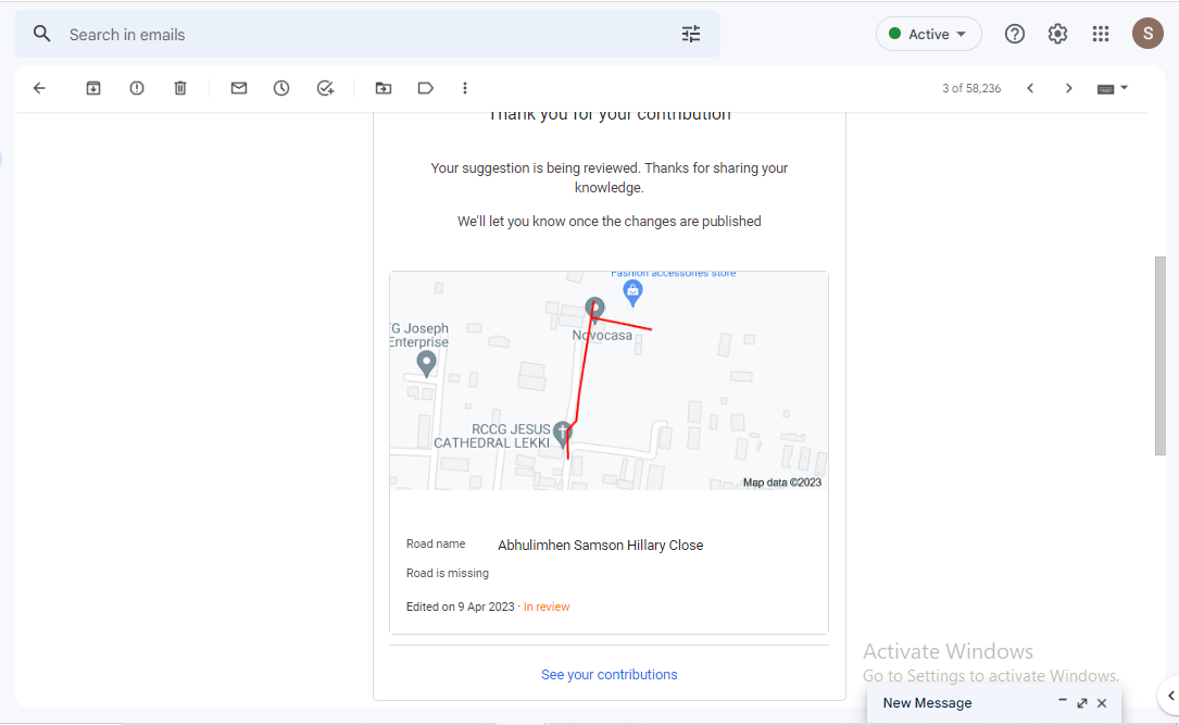 Google Please Help, My street name still isnt Uploaded on Google map, its been weeks already ...