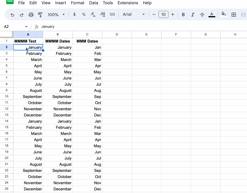 Pivot Table Sort Months Chronologically Google Sheets - Infoupdate.org