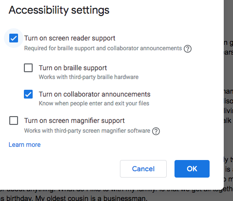 Button to add a comment does not appear in Google Docs - Google Docs ...