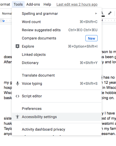 Button to add a comment does not appear in Google Docs - Google Docs ...