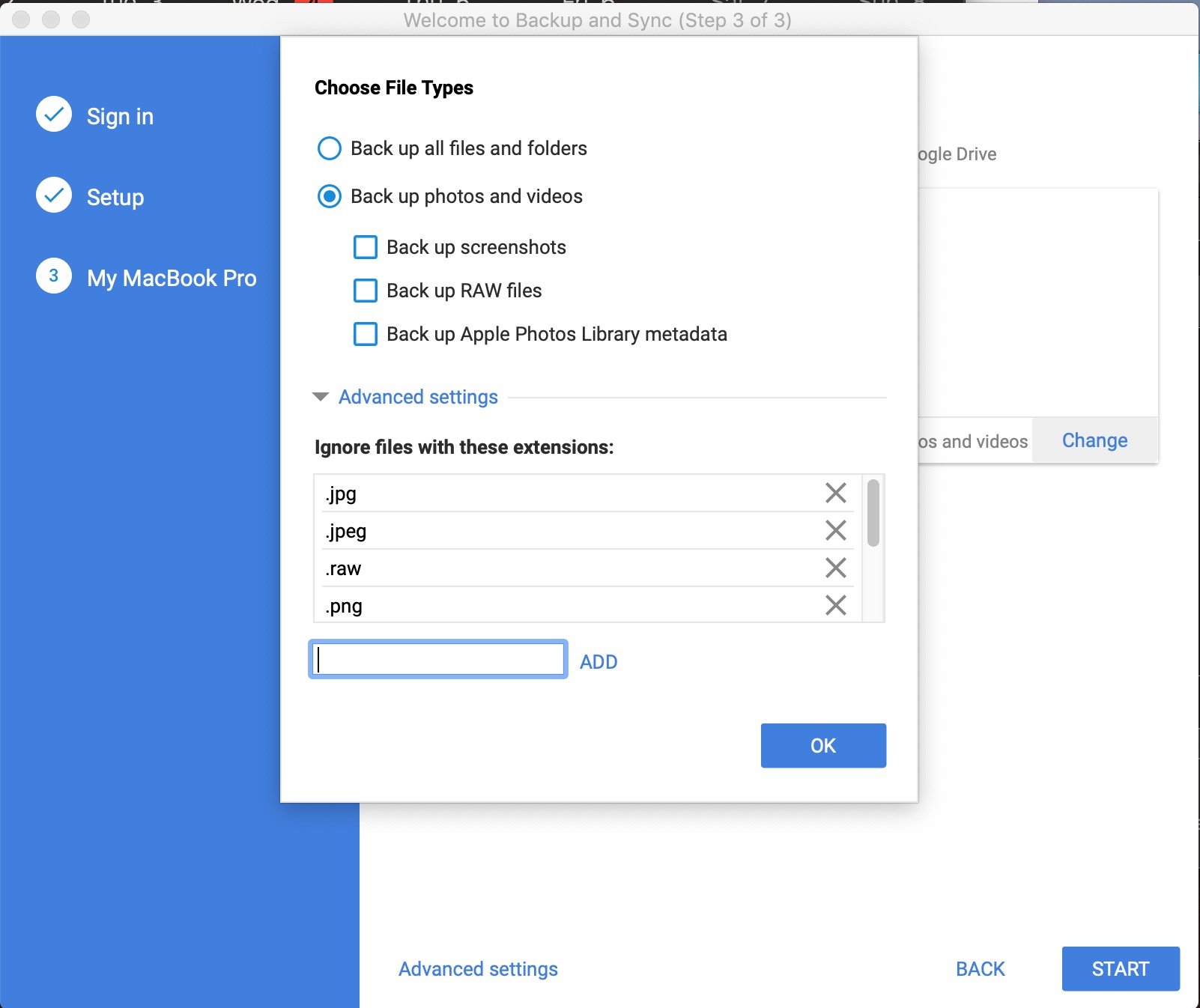 Backup VIDEO only? How do i accomplish this, i do not need photos ...