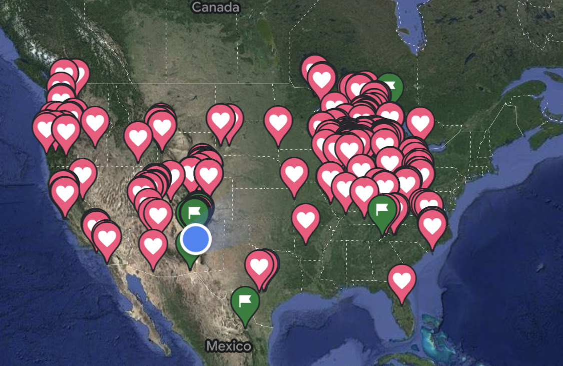 What Are The White Dots On Google Maps - Infoupdate.org