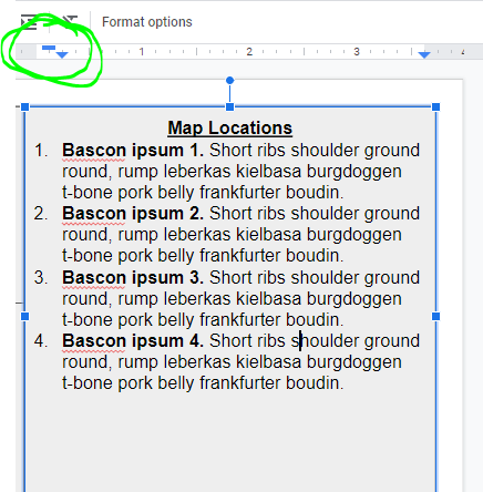 How to change the default indentation on list items in Slides? - Google ...