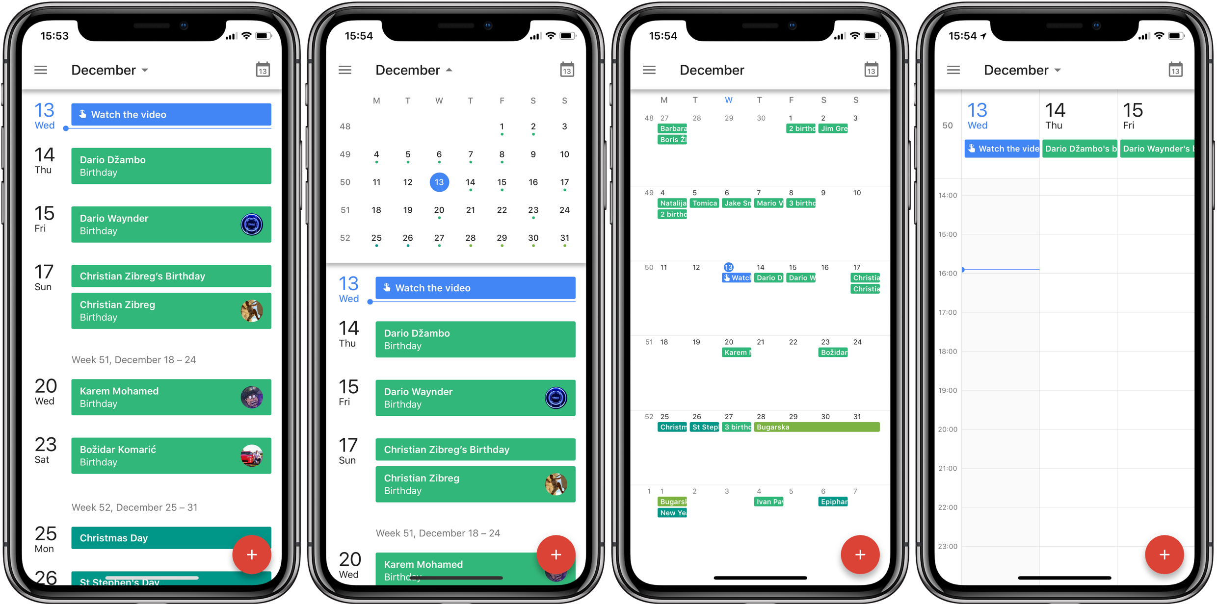 Google Mobile Calendar App Alice Drake Z 
