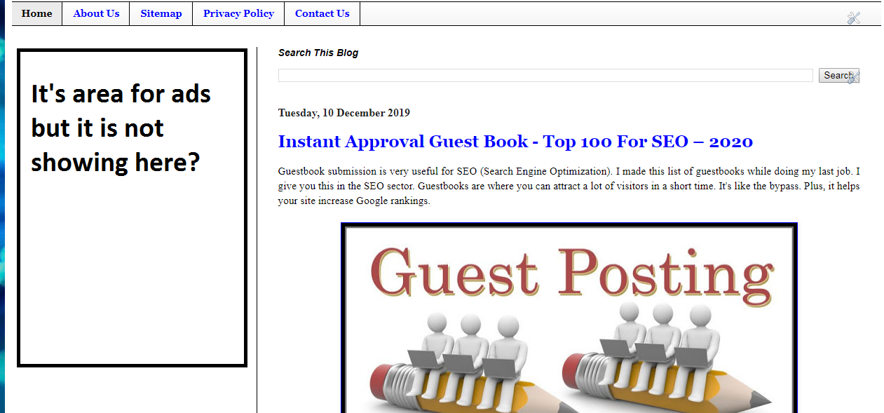 ads not showing on my website - Google AdSense Community
