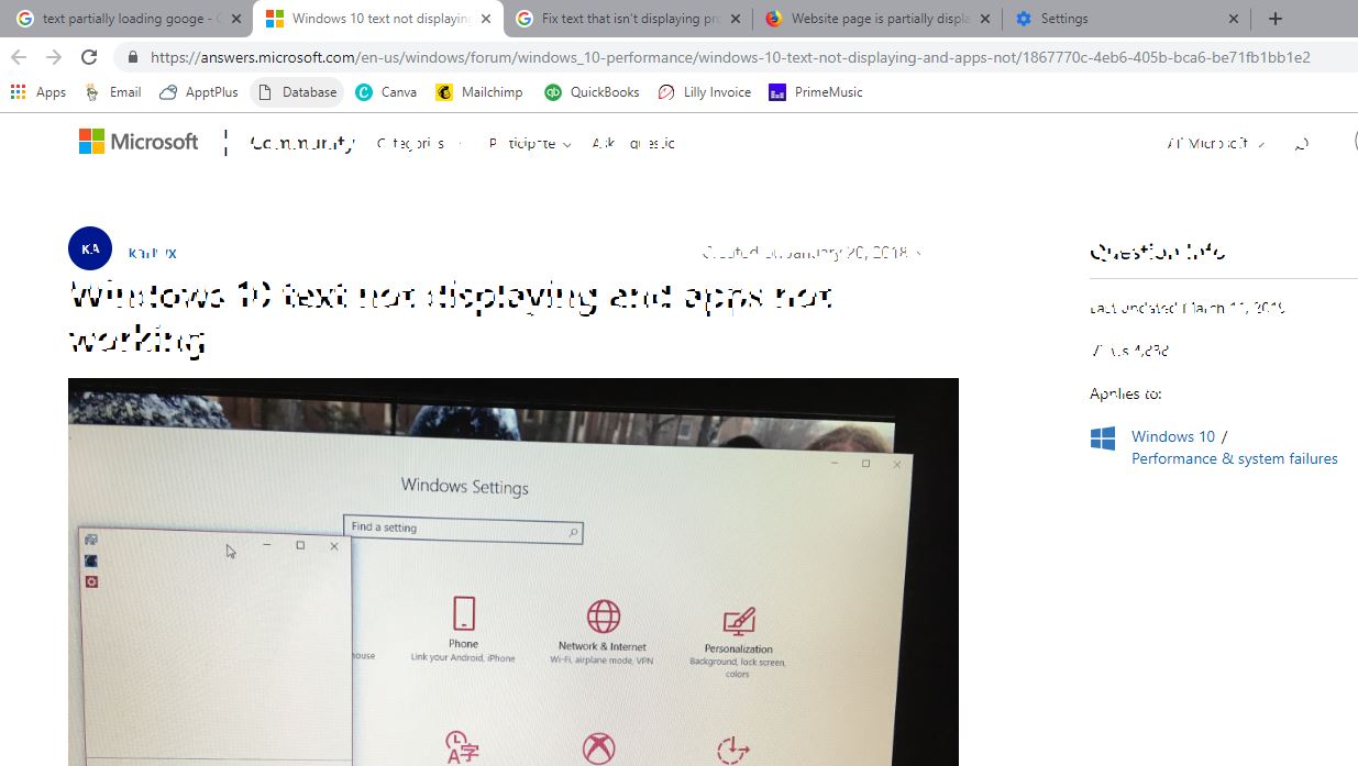 How do I fix the patchy font on my Chrome browser? - Google Chrome ...