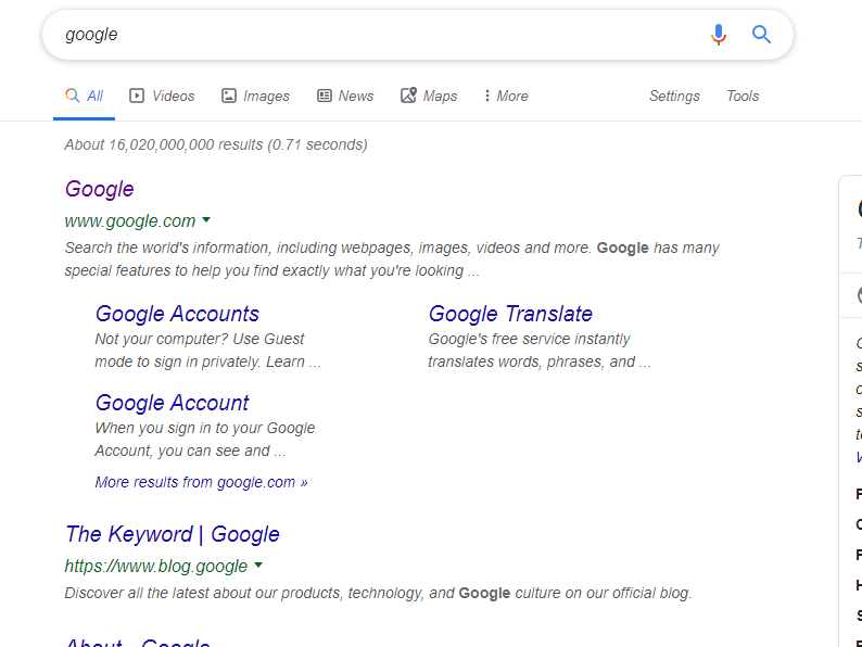 Text on Google services appearing in italics - Google Chrome Community