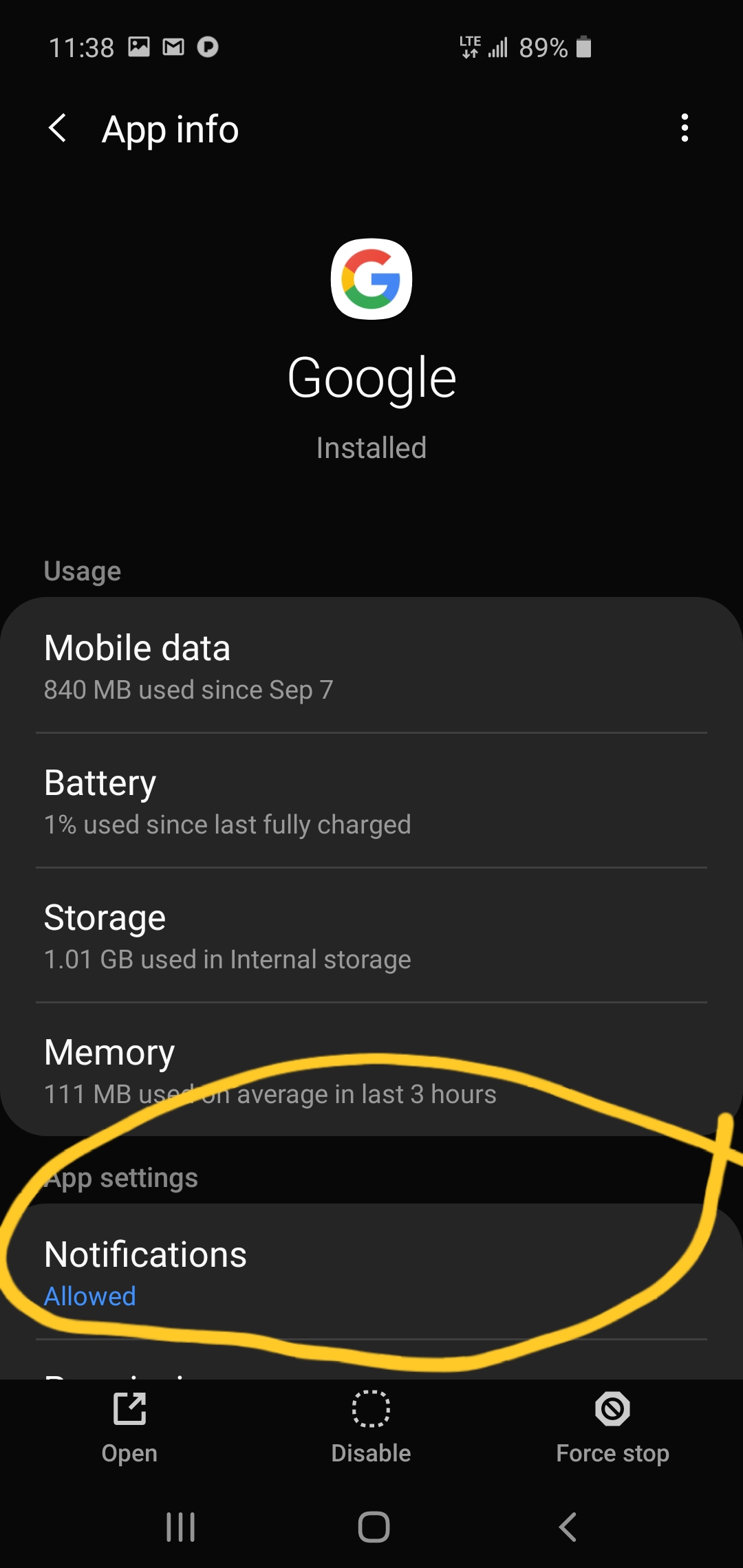 Android Auto and Google Assistant - When it's safe tap notification ...
