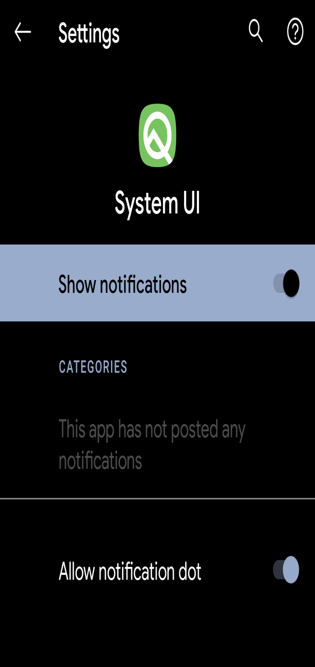 I accidentally turned off my screenshot notification, now I cannot see ...