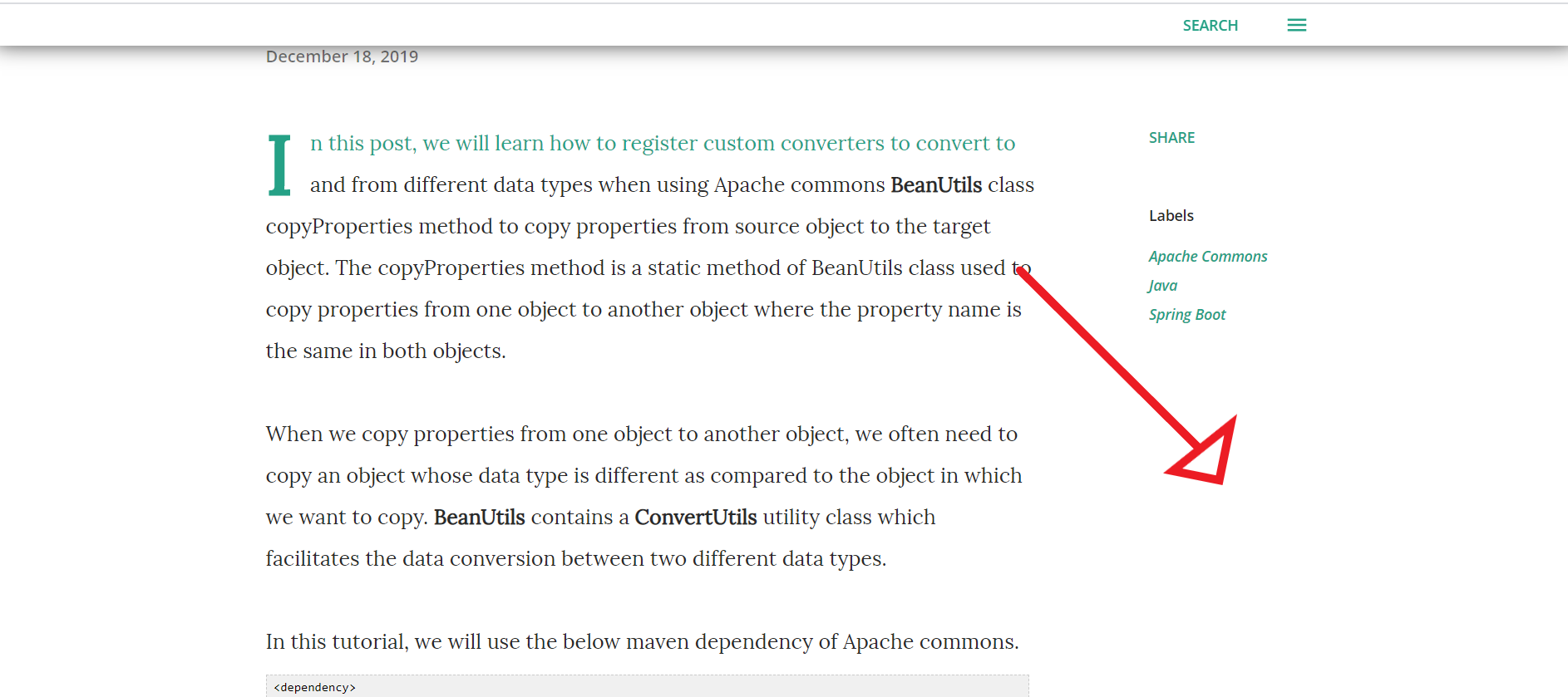 How to show the Blog archive section in the right sidebar of Notable ...