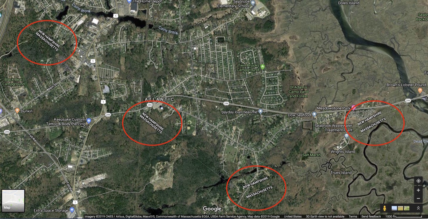 State lines not easily visible in google maps - Google Maps Community