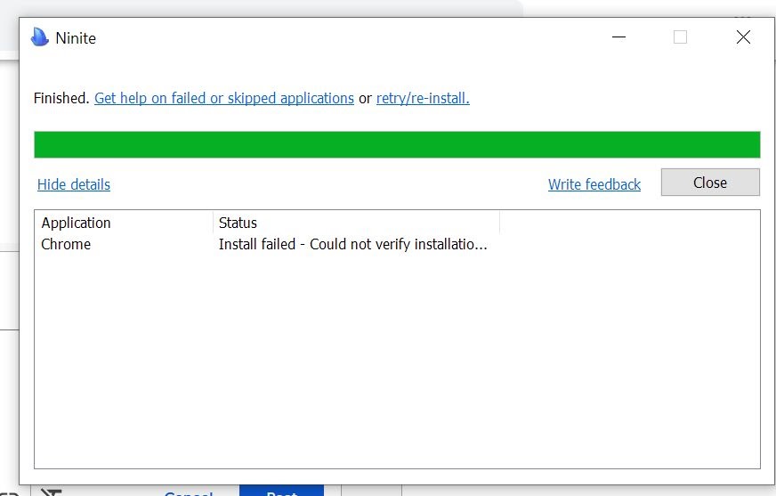 Google Chrome won't install after System Restore - Google Chrome Community