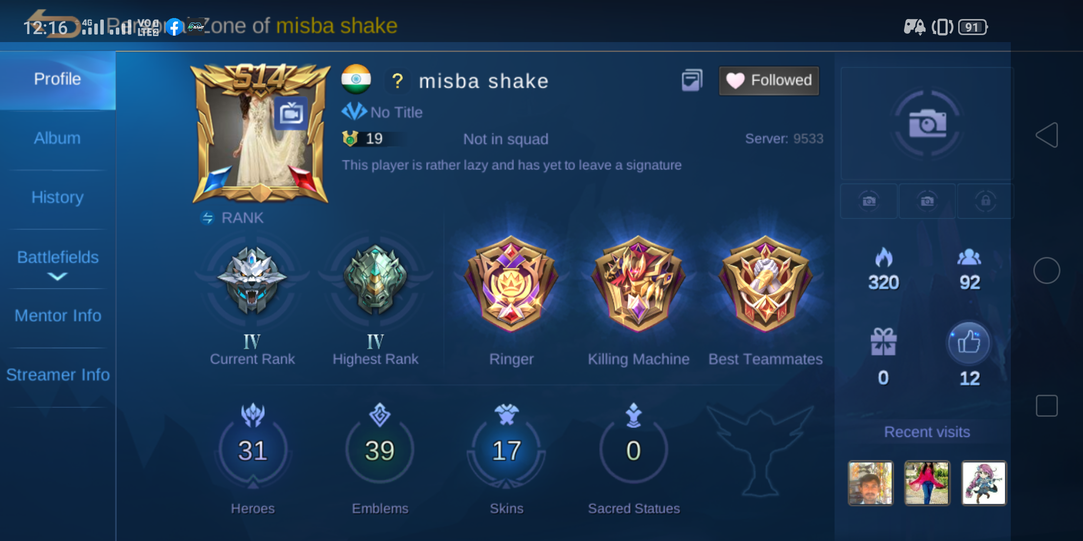 How to recover my Mobile legend account from connecting to my Facebook ...