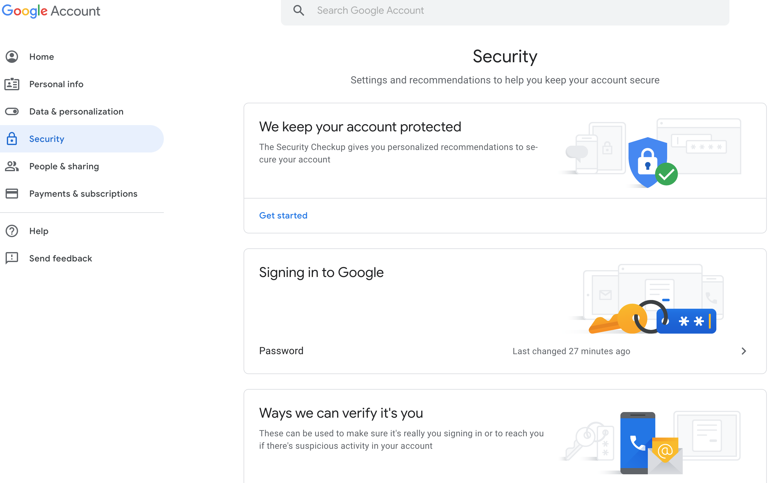 2-step authentication link not appearing in my Google account - Google ...