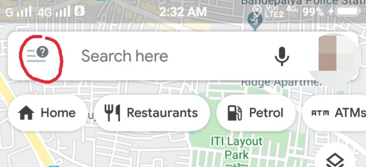 Why is there a question mark over the top left corner of my options ...