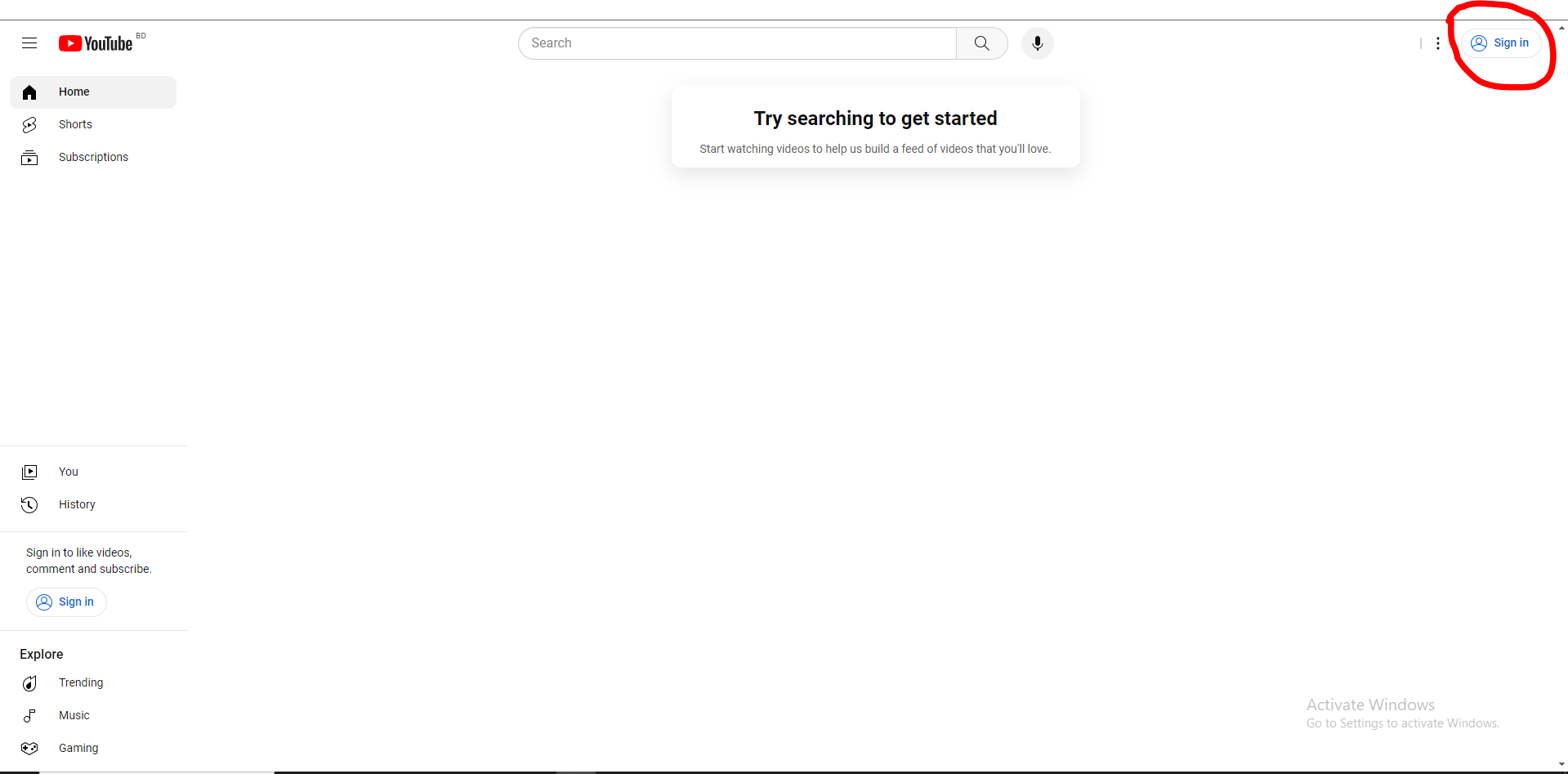 Youtube Homepage Not Working Youtube Community