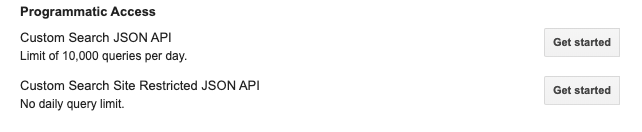 Custom Search Engine Version Daily Usage Limits - Programmable Search Engine Community