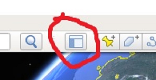 How to Restore the layers part of Google earth sidebar, which has gone ...