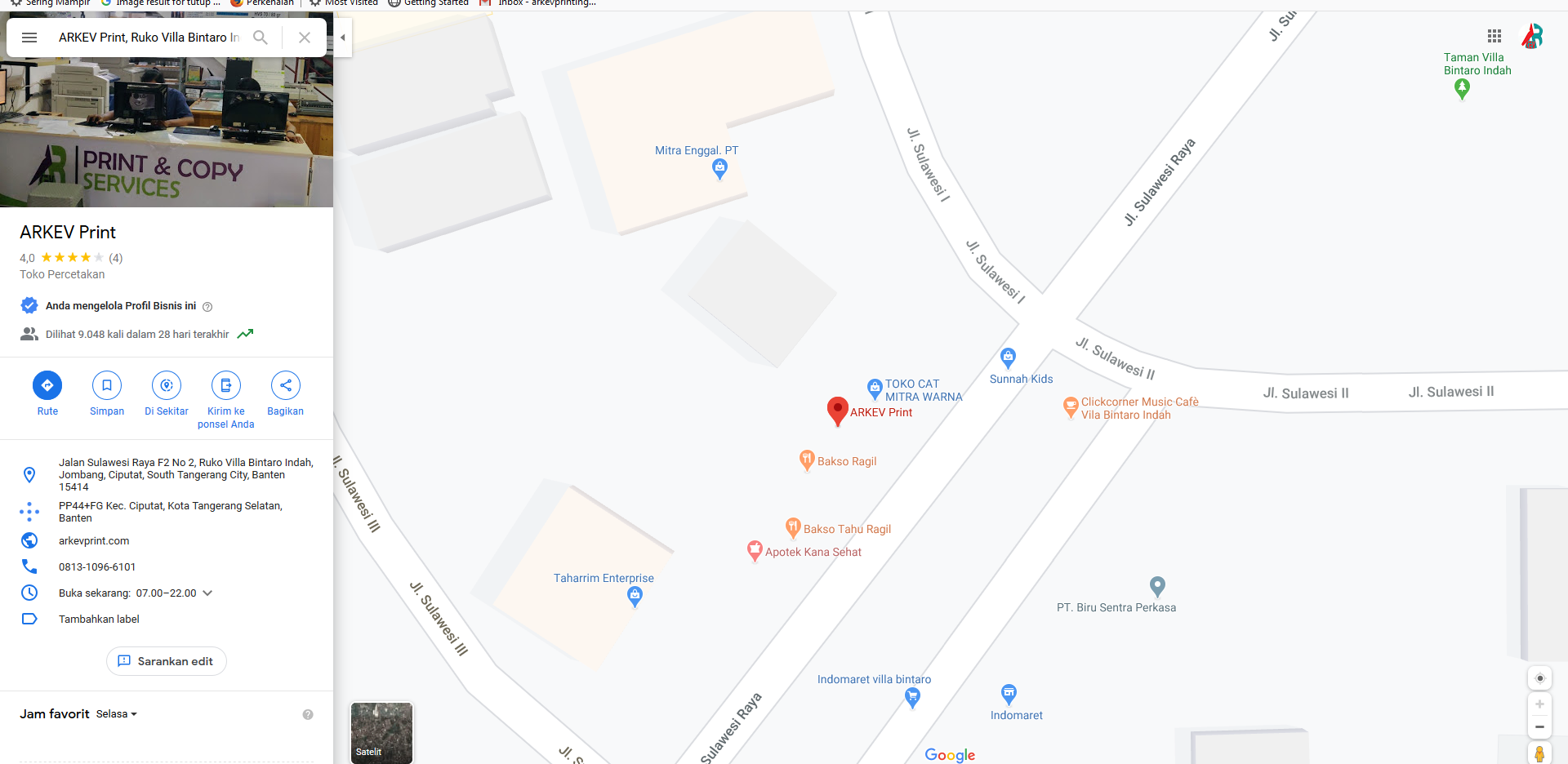 Data sudah diversifikasi, namun Nama toko tidak muncul pada Google Maps ...