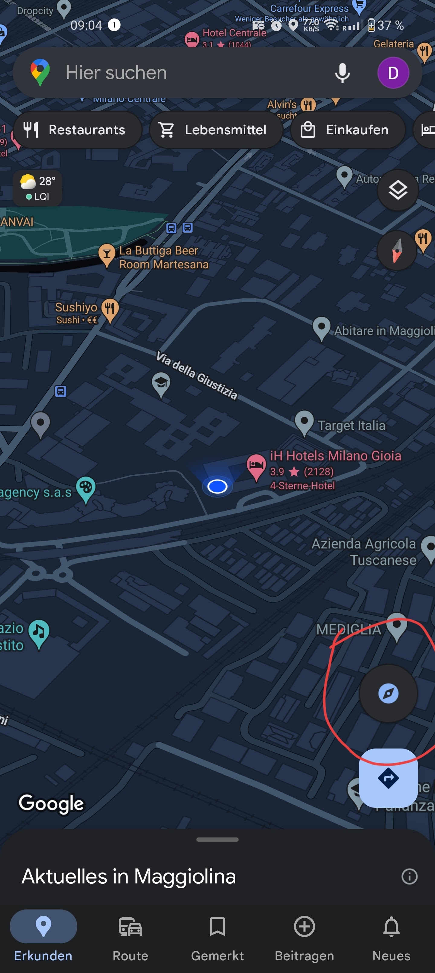 How To Rotate Map Orientation Google Maps App - Infoupdate.org