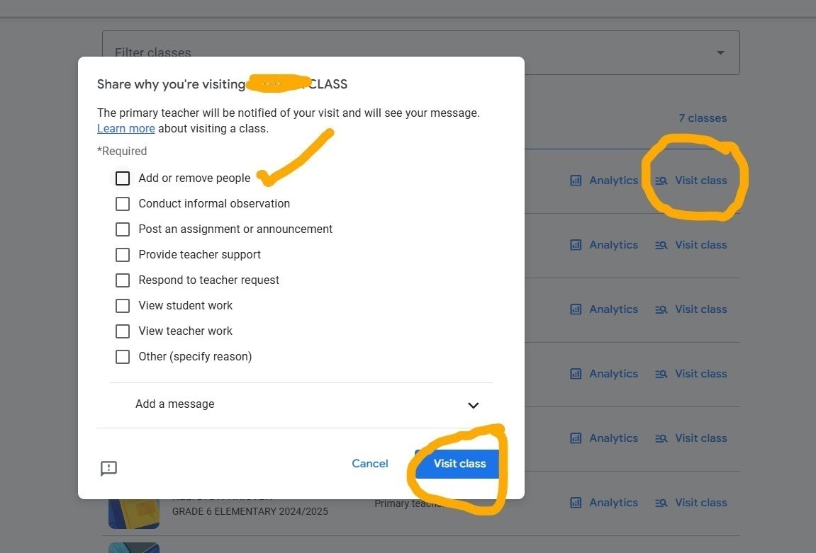How do I leave a classroom - Google Classroom Community