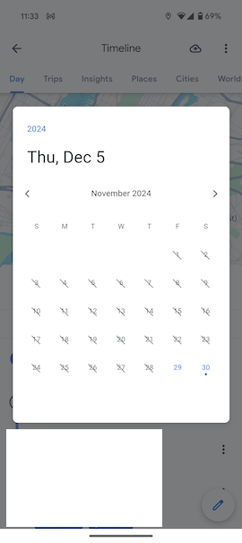 Google Maps Timeline Lost after Device Transfer - Google Maps Community