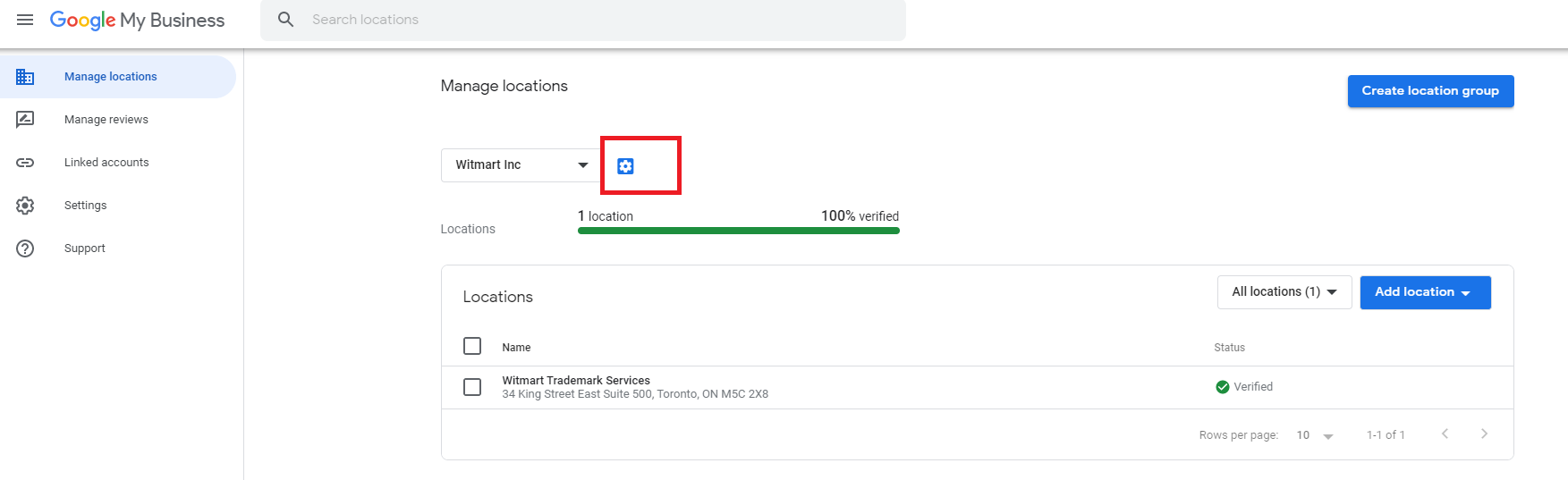 Where can I find out what our locationID and accountID for our Google Business account? - Google ...