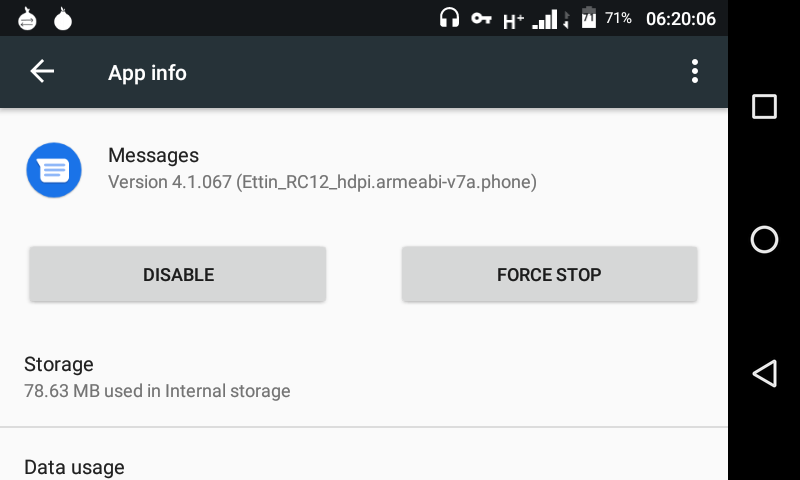 How may I roll back to the previous version of messages? This update is ...