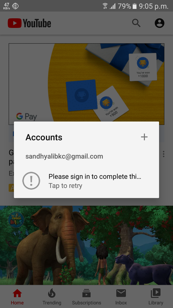 Can't create new account because of past account issues. i get this ...