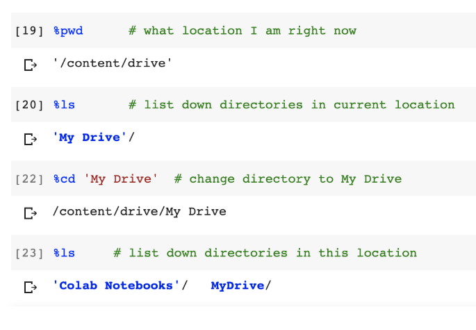 Iam unable to access my google drive files in google colab even though i have mounted it ...