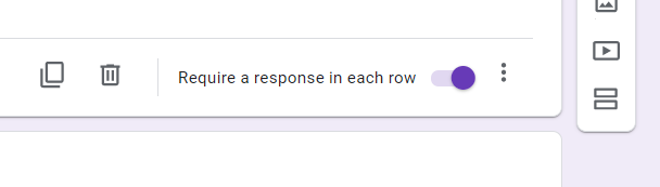 How can I rank options in Google Forms? Tried the Drop Down option, but ...